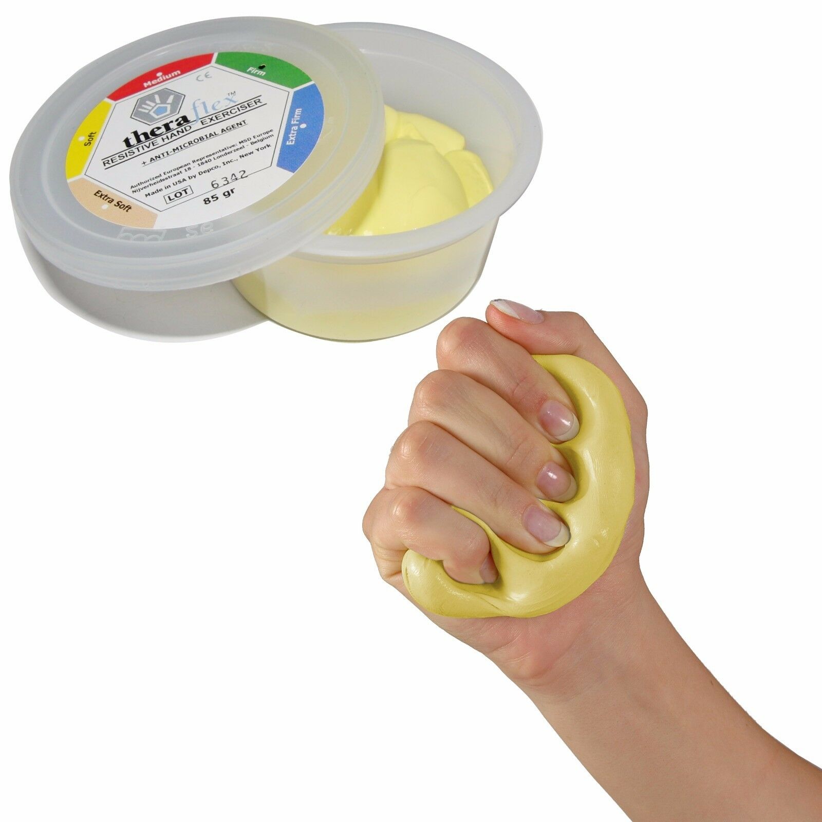 Theraflex Putty Yellow - Soft - Livello 1 - Alphamed Store