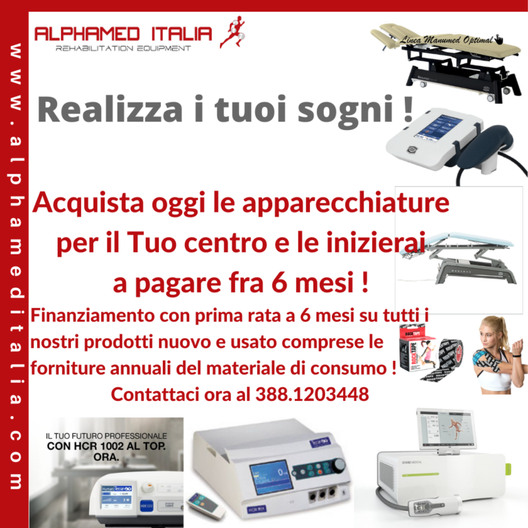 Alphamed Store, apparecchiature per fisioterapia, riabilitazione e wellness